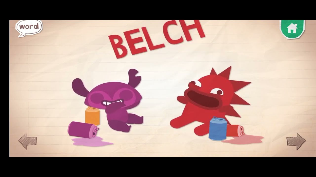 endless alphabet belch - YouTube