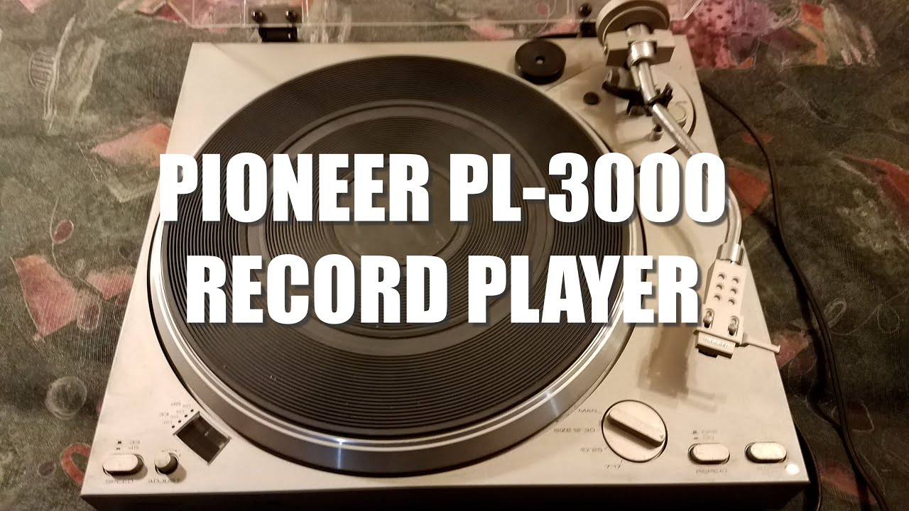 Vintage Pioneer PL-3000 Record Player Direct Drive Full Automatic ...