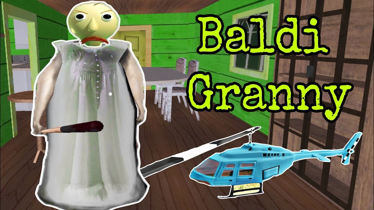 baldi granny \ new baldi granny game - YouTube