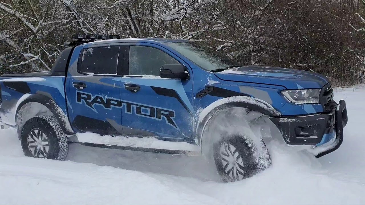 Ford Ranger Raptor in the Snow - YouTube