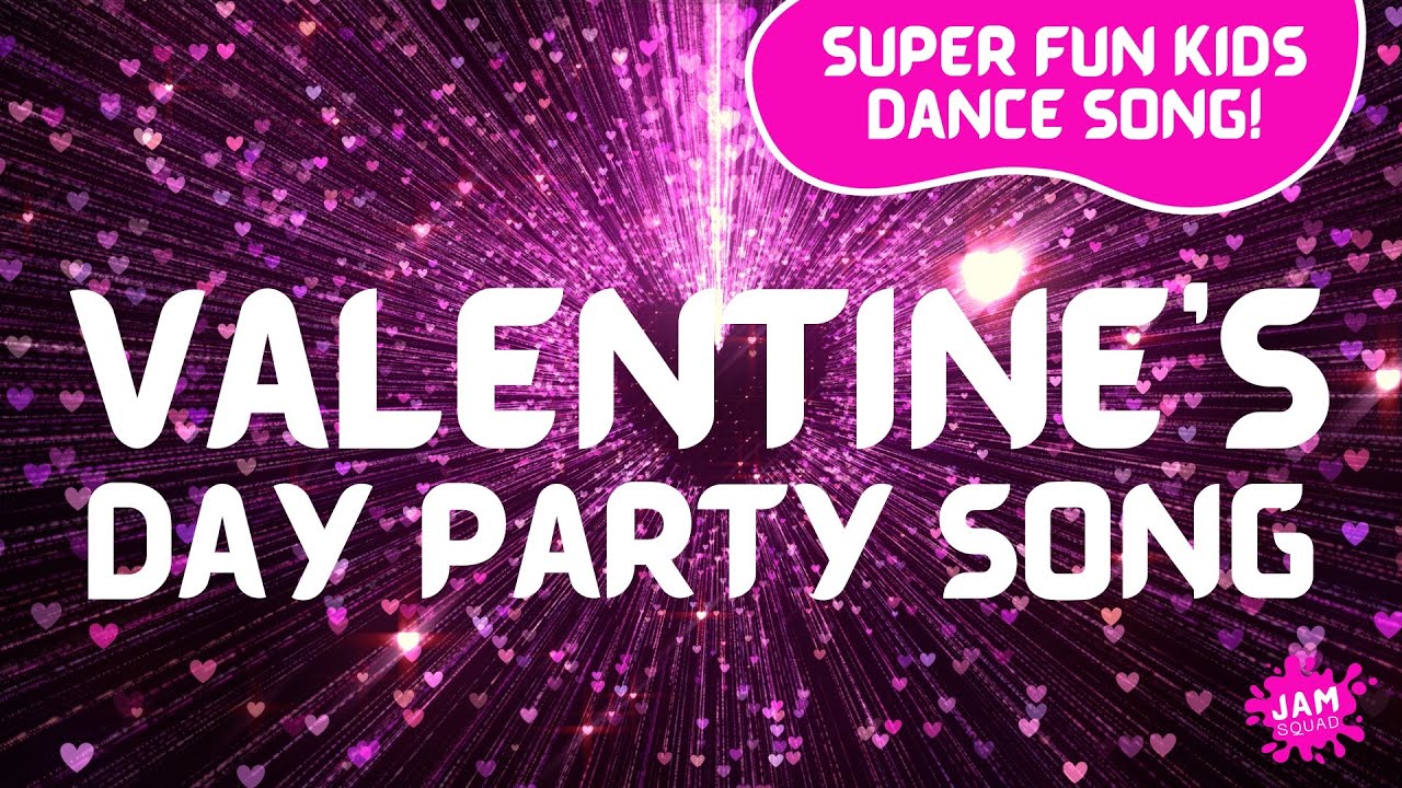 💖 Valentine's Day Party Song | Fun Kids Song with Easy Dance Moves for ...