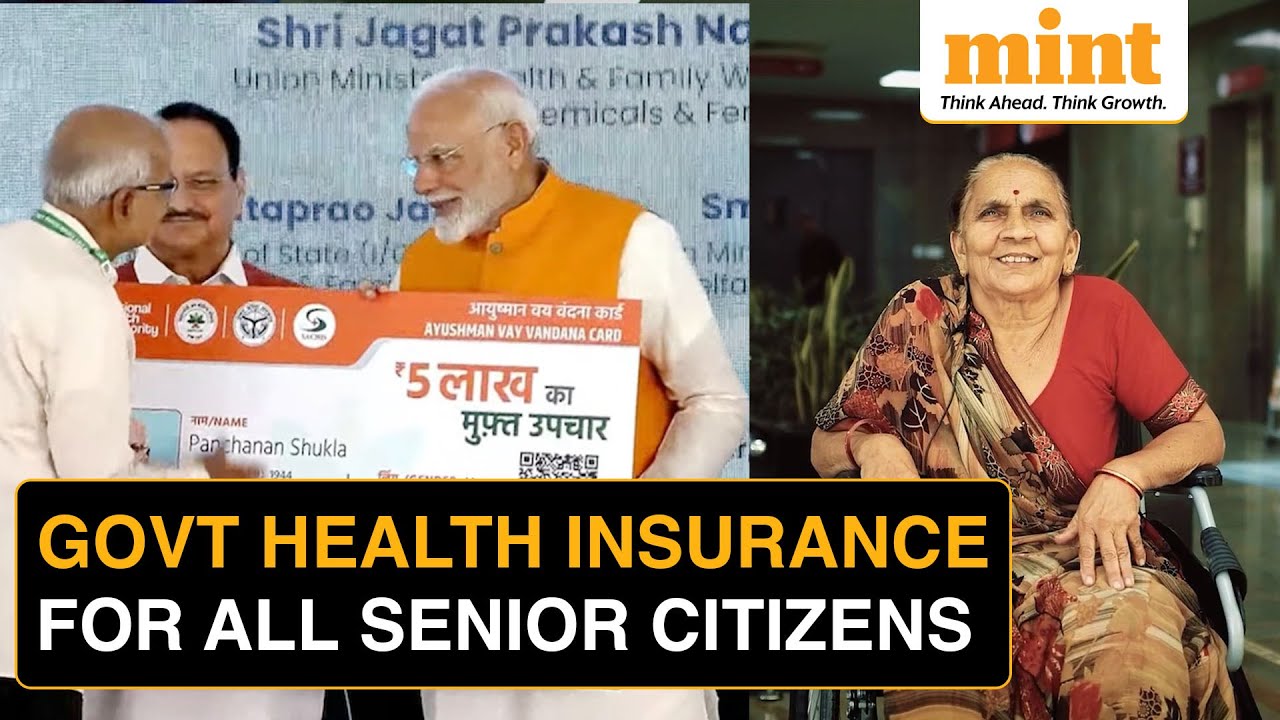 PM Modi Unveils Govt Health Insurance For ALL Senior Citizens: Features ...