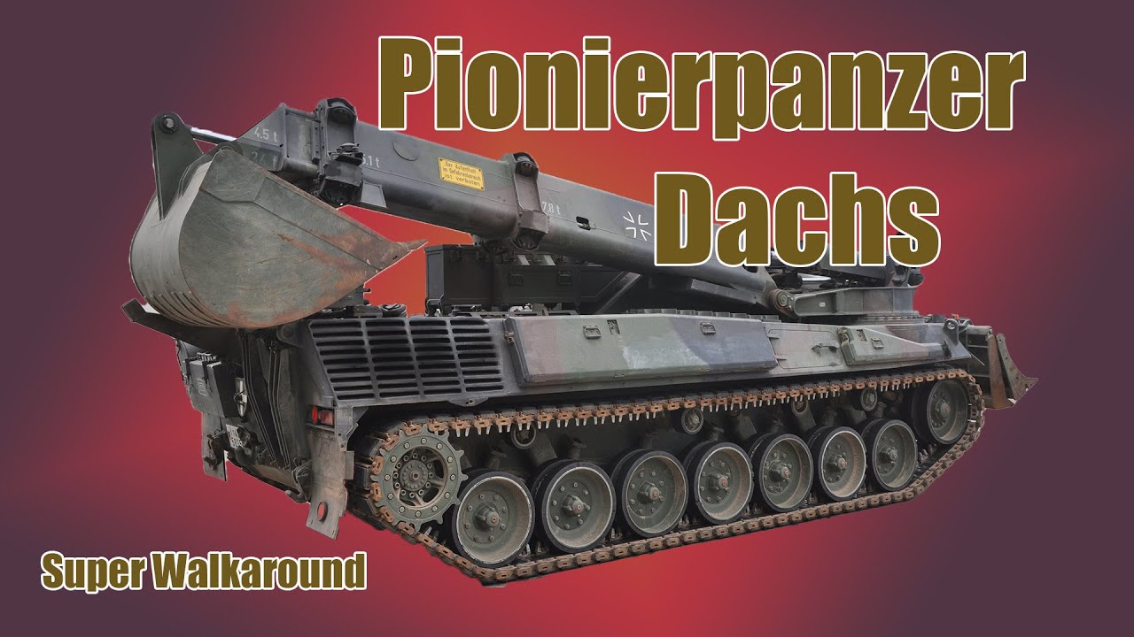 Pionierpanzer Dachs (Engineer tank Badger from Bundeswehr) Holzminden ...