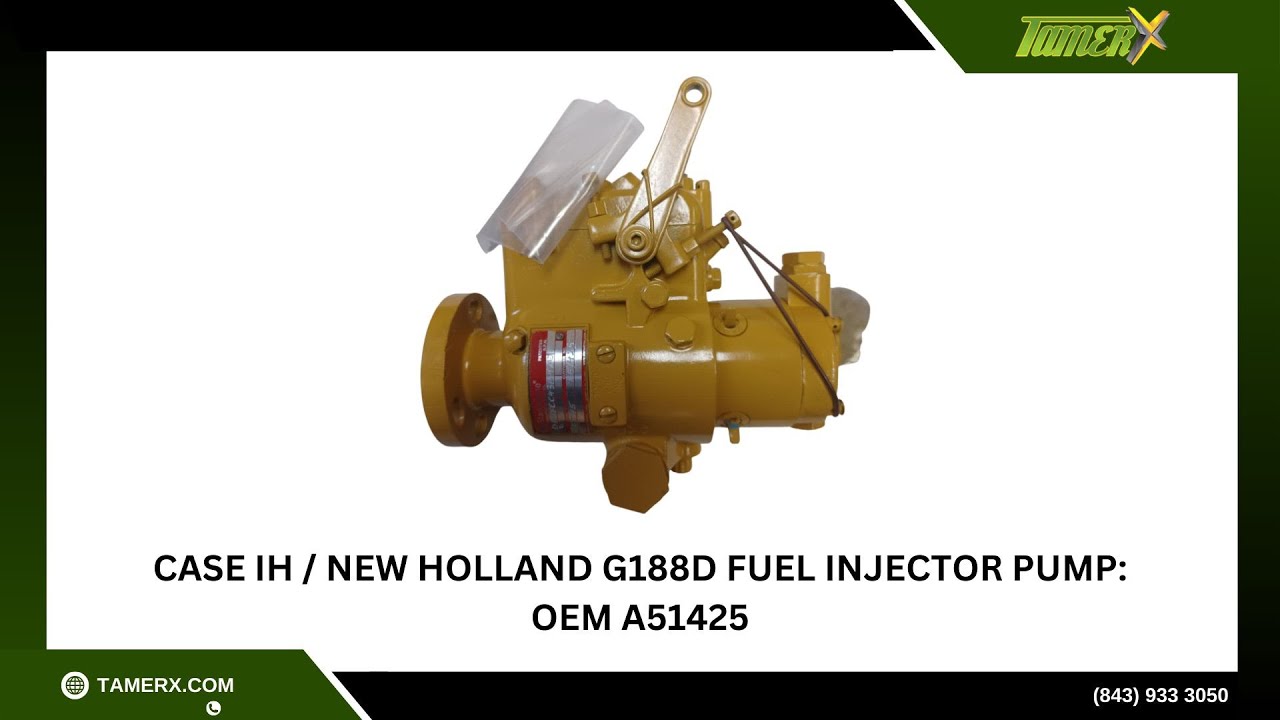 Case IH / New Holland G188D Fuel Injector Pump : OEM A51425 - YouTube