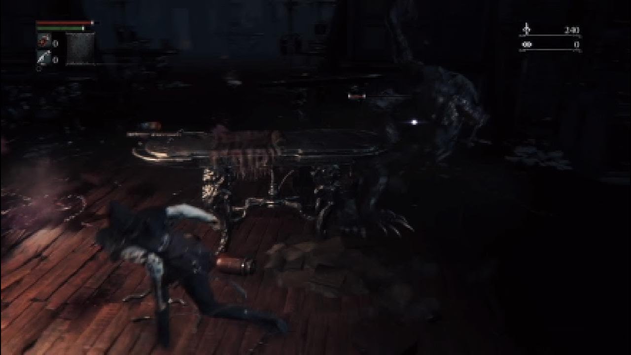 Bloodborne Killing the first enemy without a weapon - YouTube
