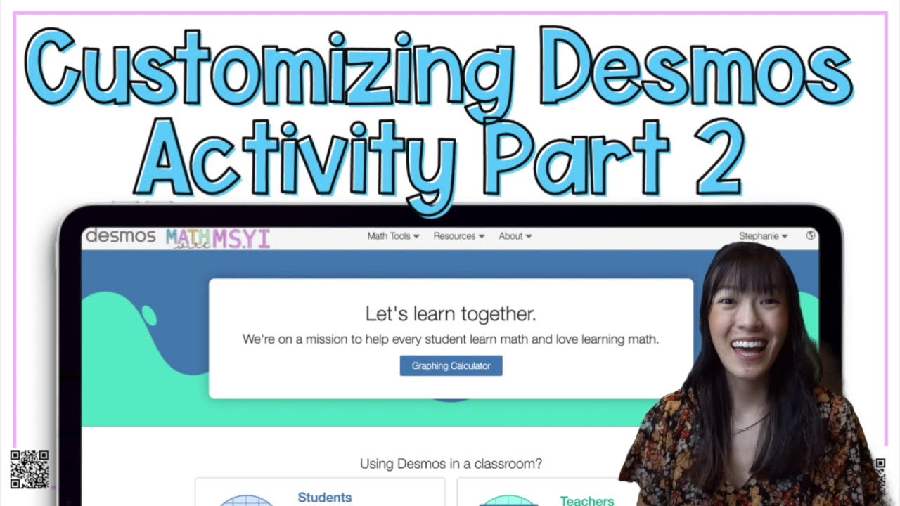 How to Create A Custom Desmos Activity Part 2 - YouTube