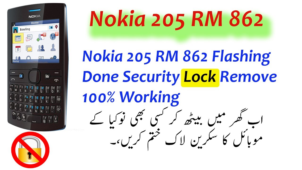 Nokia 205 RM 862 Flashing Done By USB Point - YouTube