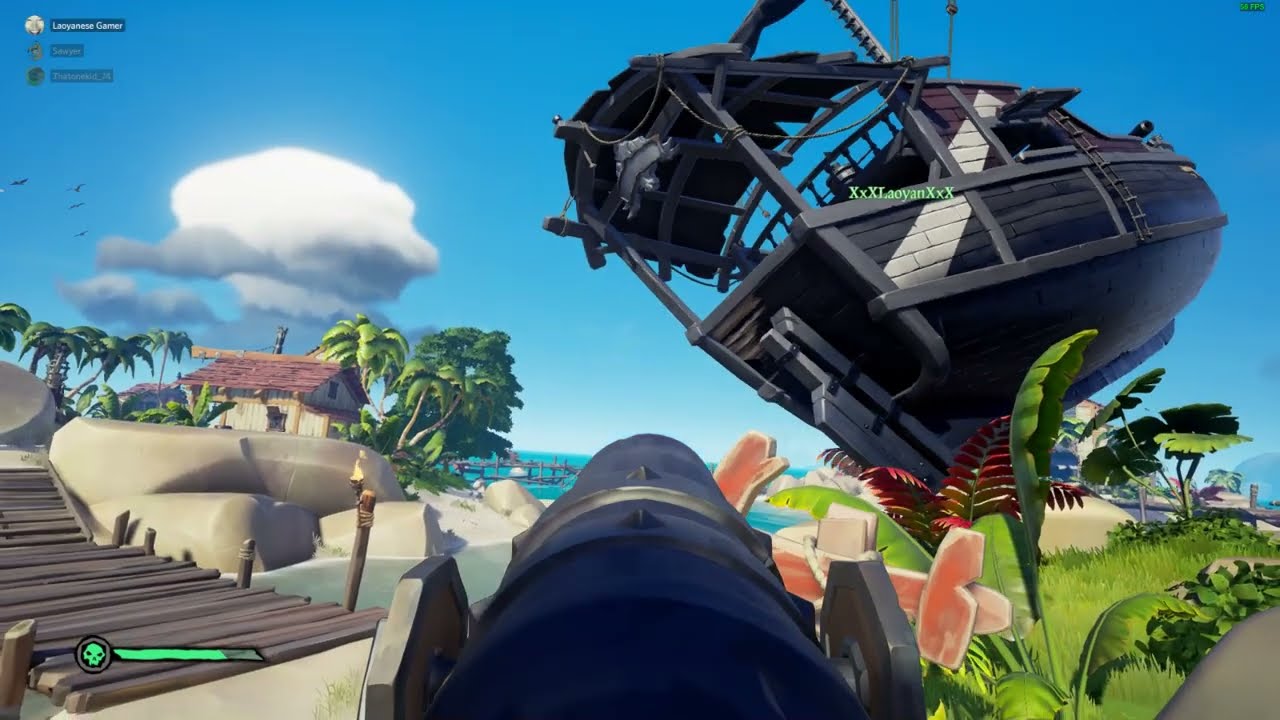 I taught my sloop how to fly. - YouTube