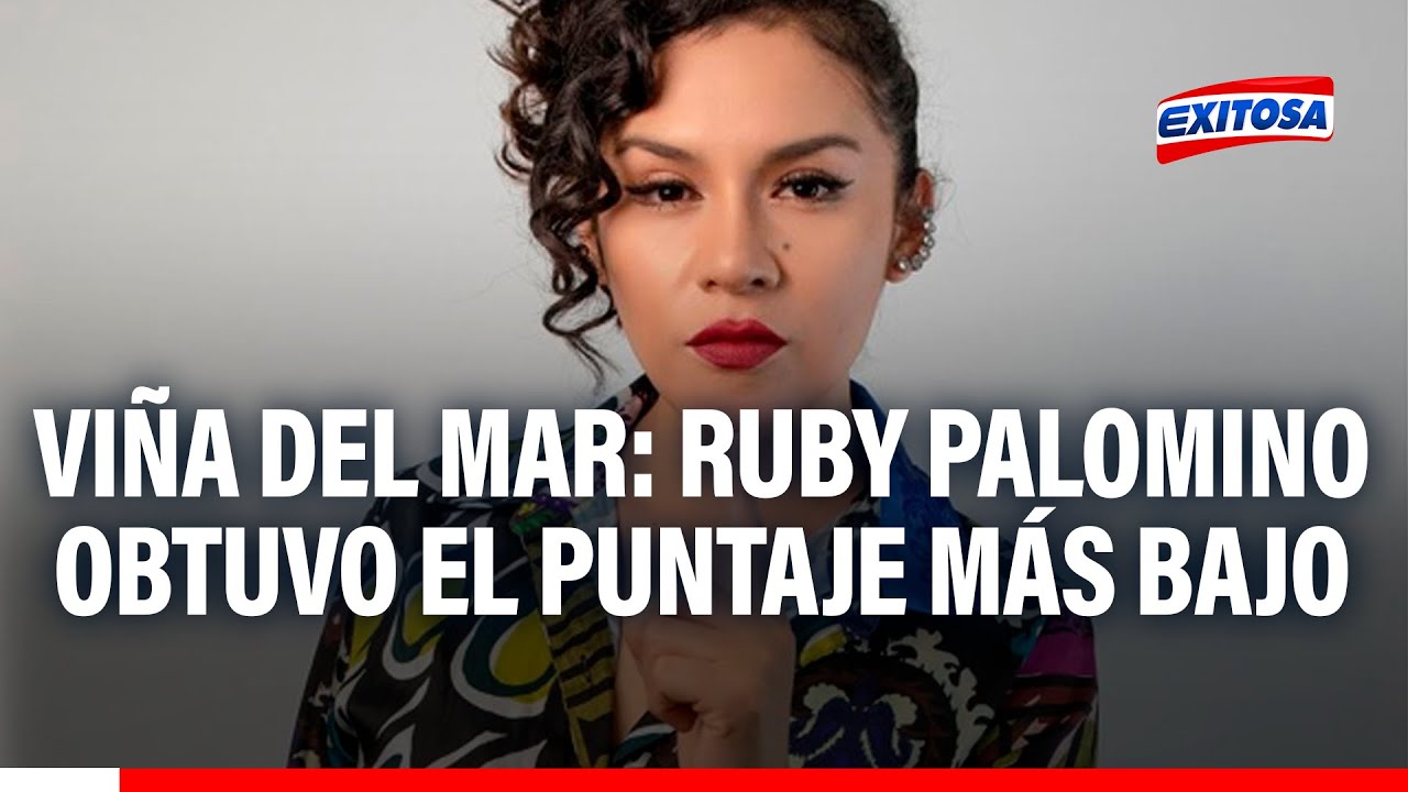 🔴🔵Viña del Mar 2024: Ruby Palomino obtuvo el puntaje más bajo en su debut de la Quinta Vergara ...