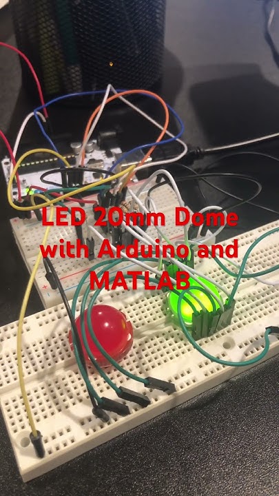 Arduino project LED dome w/Matlab code - YouTube