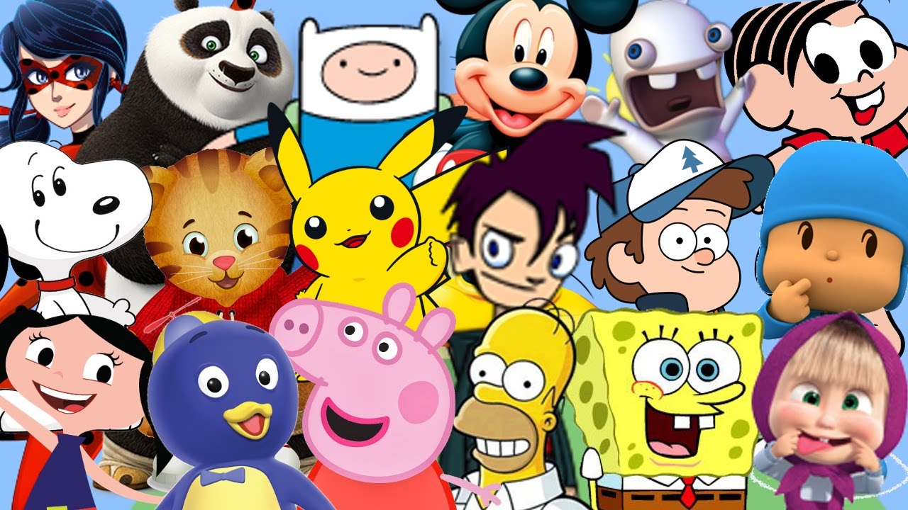 o show da luna peppa pig mickey masha e o urso bob esponja os ...