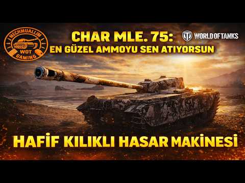 WOT // HAYAT KISA.. KAFALAR UÇUYOR.. CHAR MLE.. // WORLD OF TANKS