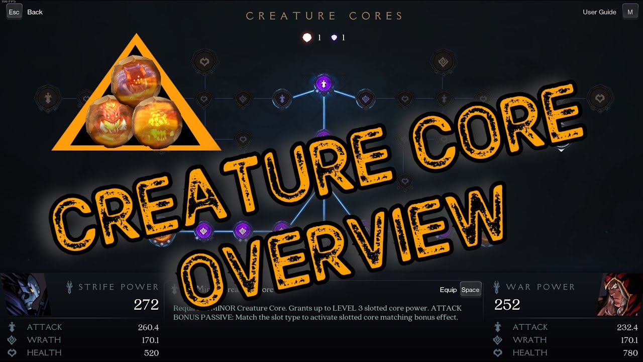 Darksiders Genesis Creature Core Guide - YouTube