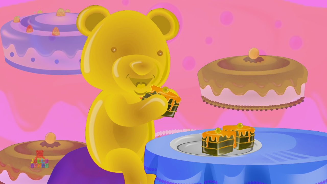 My Cake Song + More Nursery Rhymes For Kids learnings By Jelly Bears ...