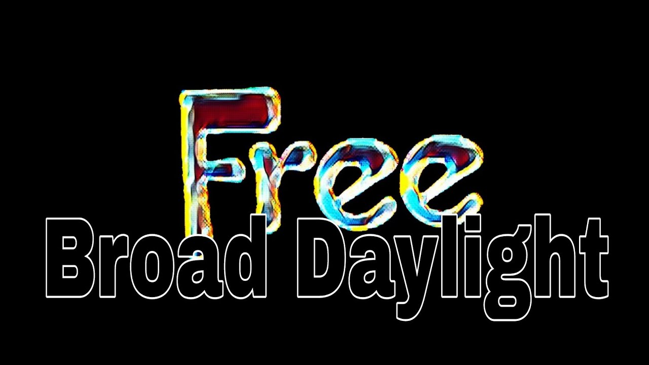 FREE - Broad Daylight (Lyric Video) - YouTube