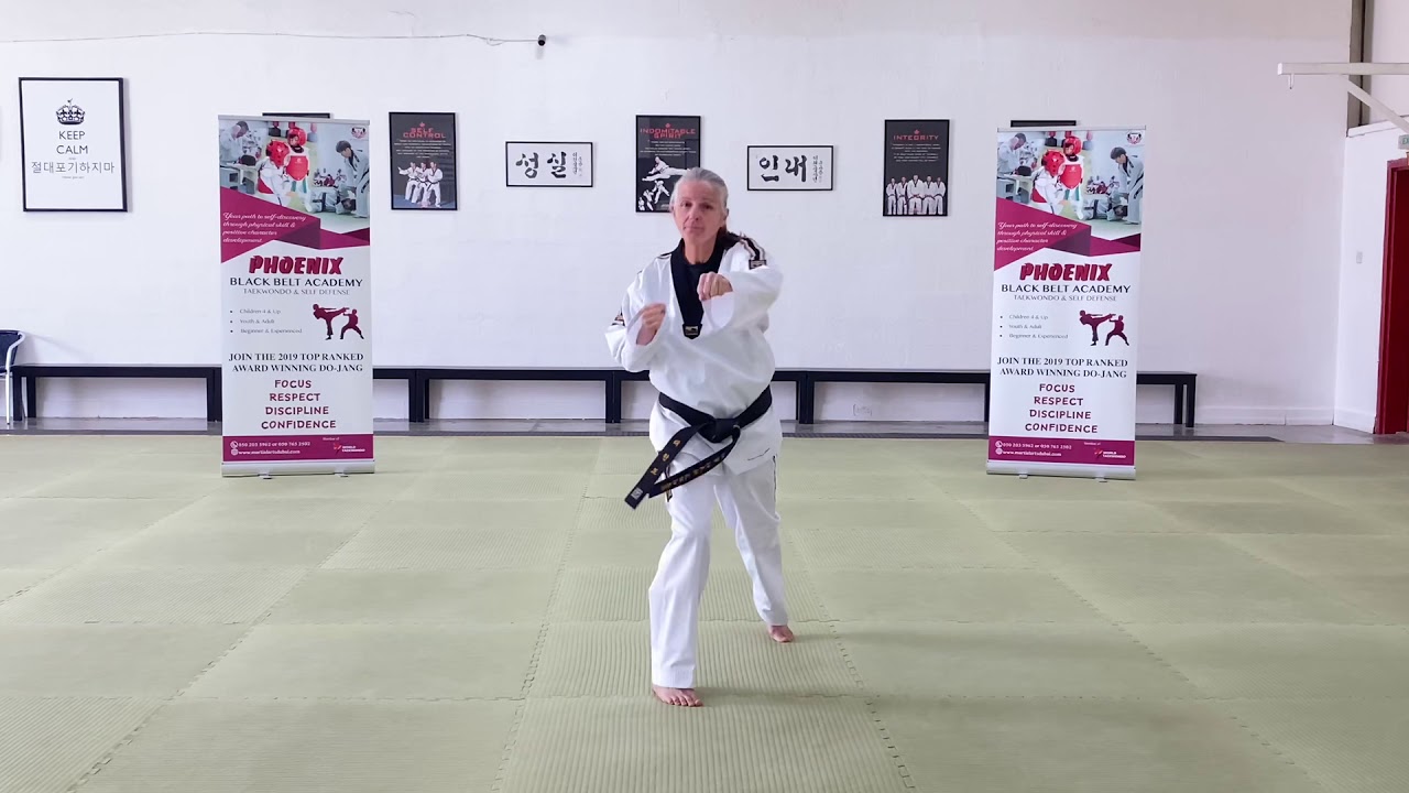 Basic Punching and Blocking Combinations - YouTube