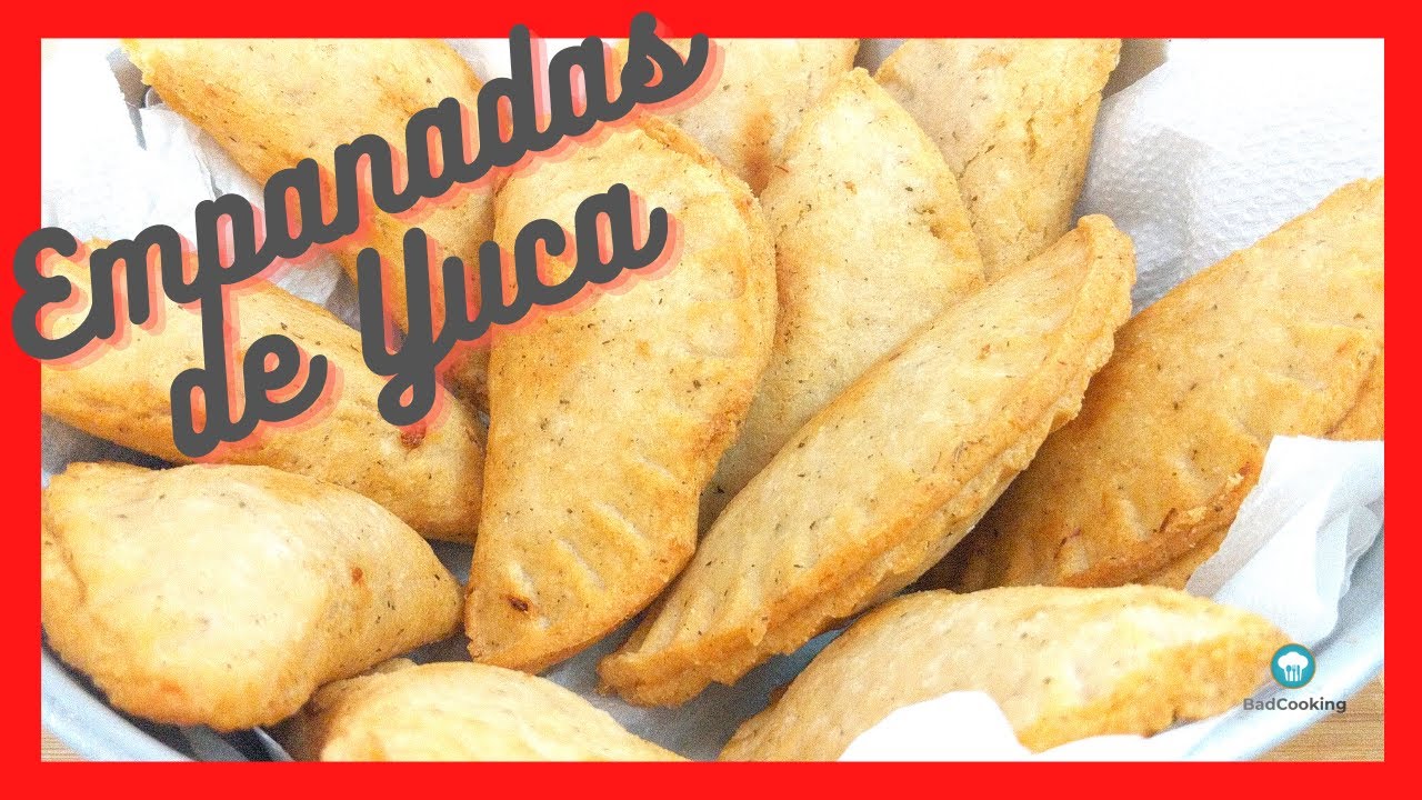 Cómo hacer EMPANADAS de YUCA (Catibías) DELICIOSAS 🥟 - YouTube
