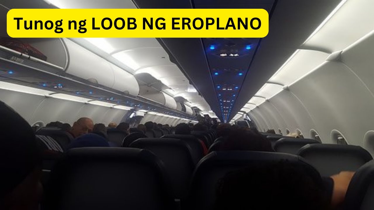 Tunog sa LOOB NG EROPLANO | Sound of AIRPLANE INSIDE - YouTube