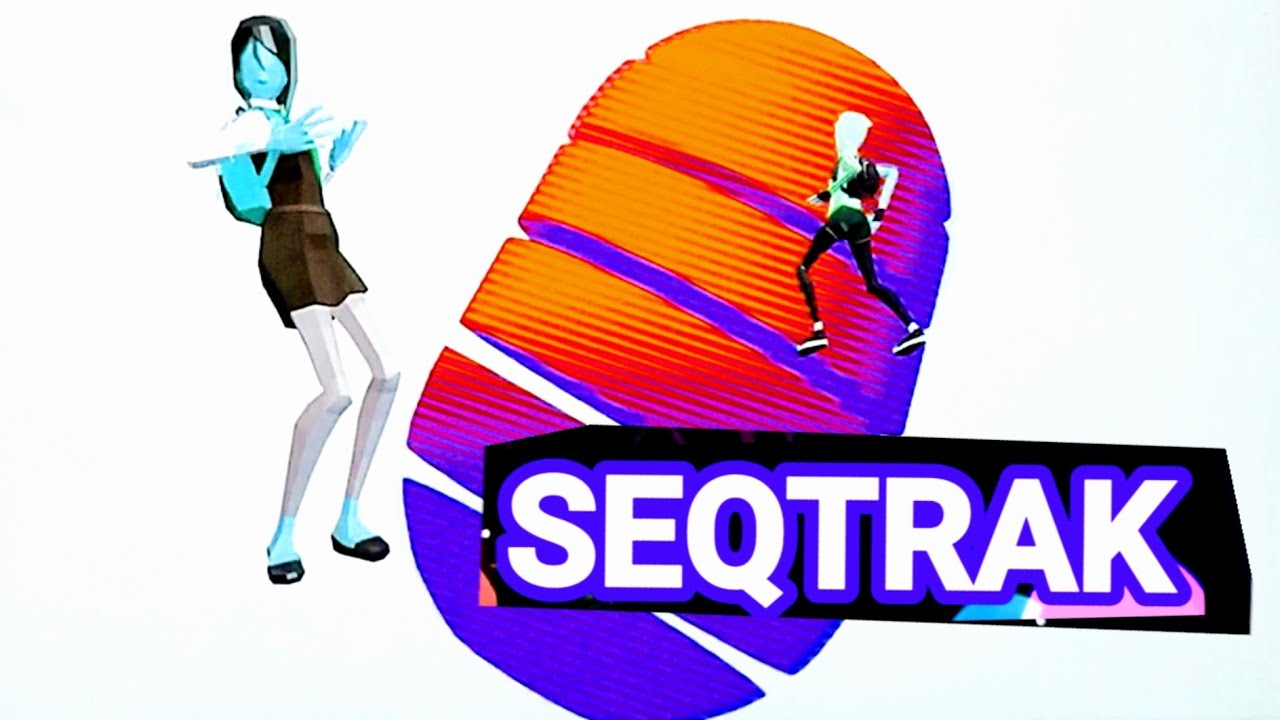 Yamaha SEQTRAK visualizer App jam 008 - donadoma - YouTube