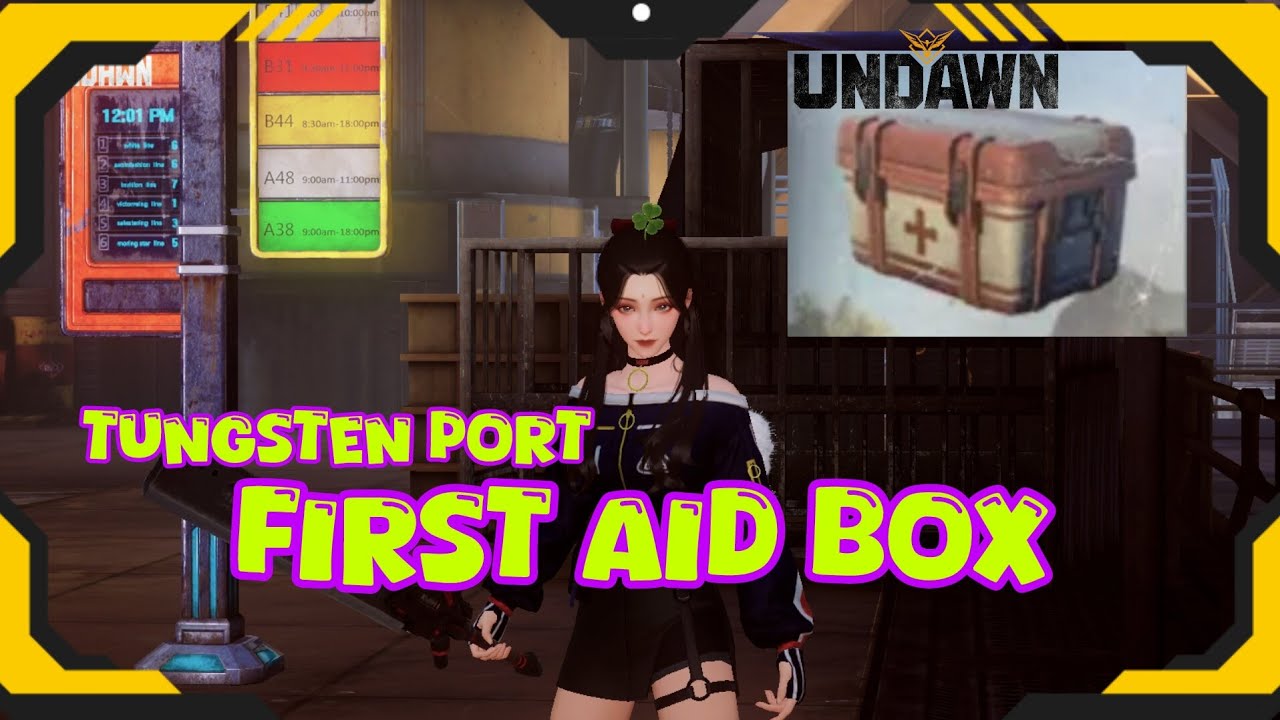 First Aid Box Stygian City Tungsten Port - Undawn Exploration - YouTube