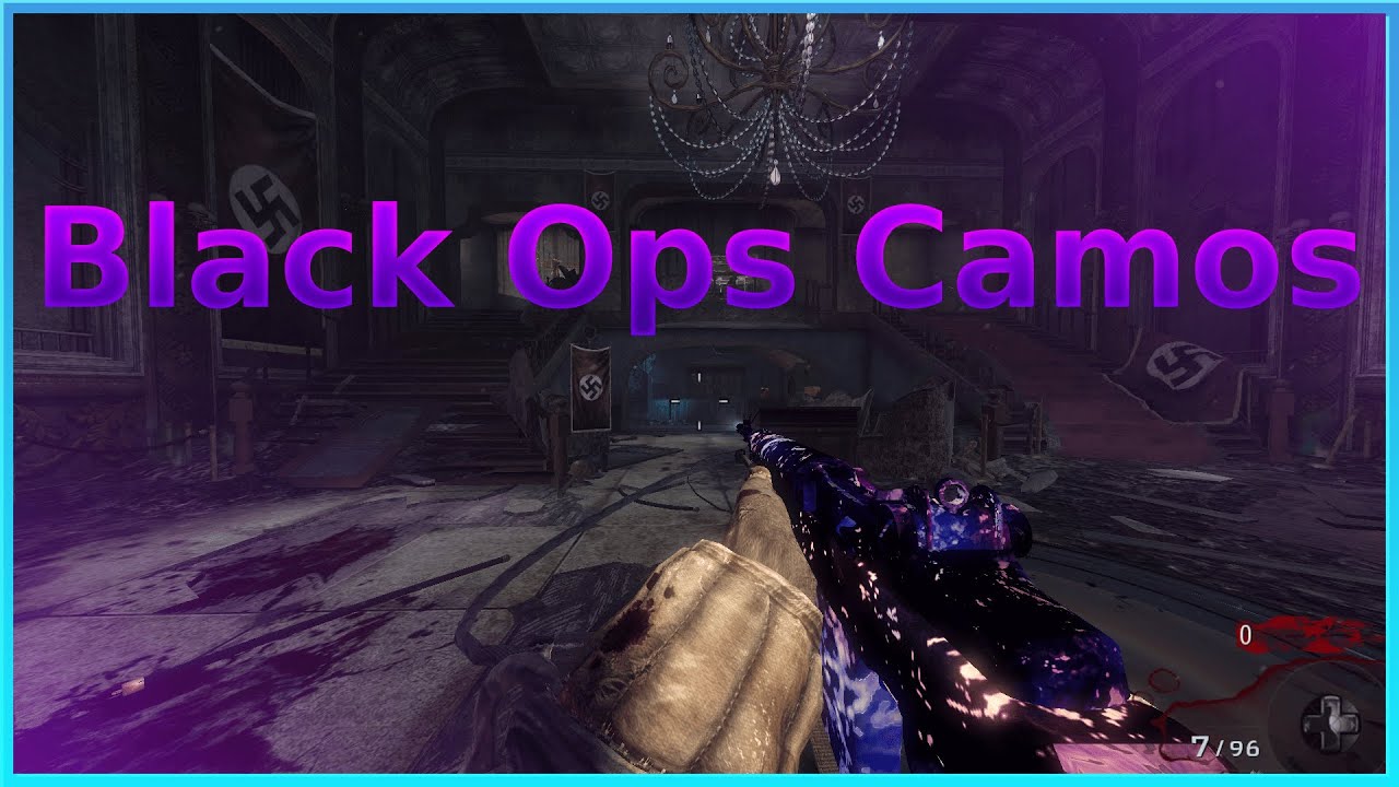 How to make custom camos Black Ops 1 Zombies - YouTube