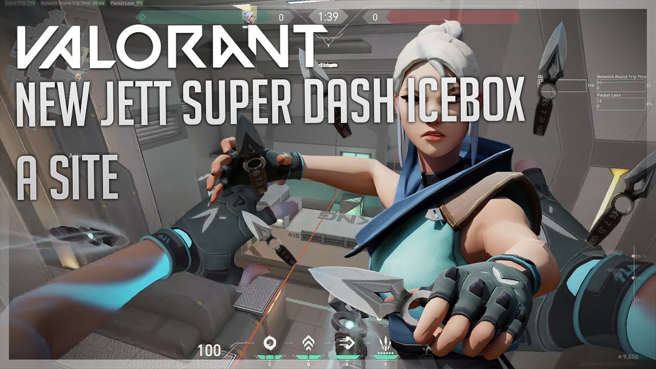NEW JETT SUPER DASH DI ICEBOX ATTACKER A Site | Valorant Indonesia ...