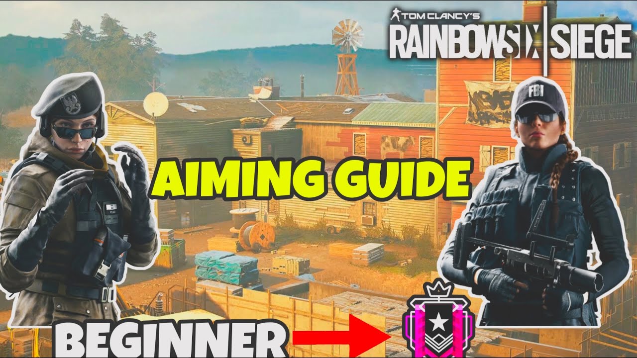AN HONEST GUIDE FOR BETTER AIM - Rainbow Six Siege - YouTube