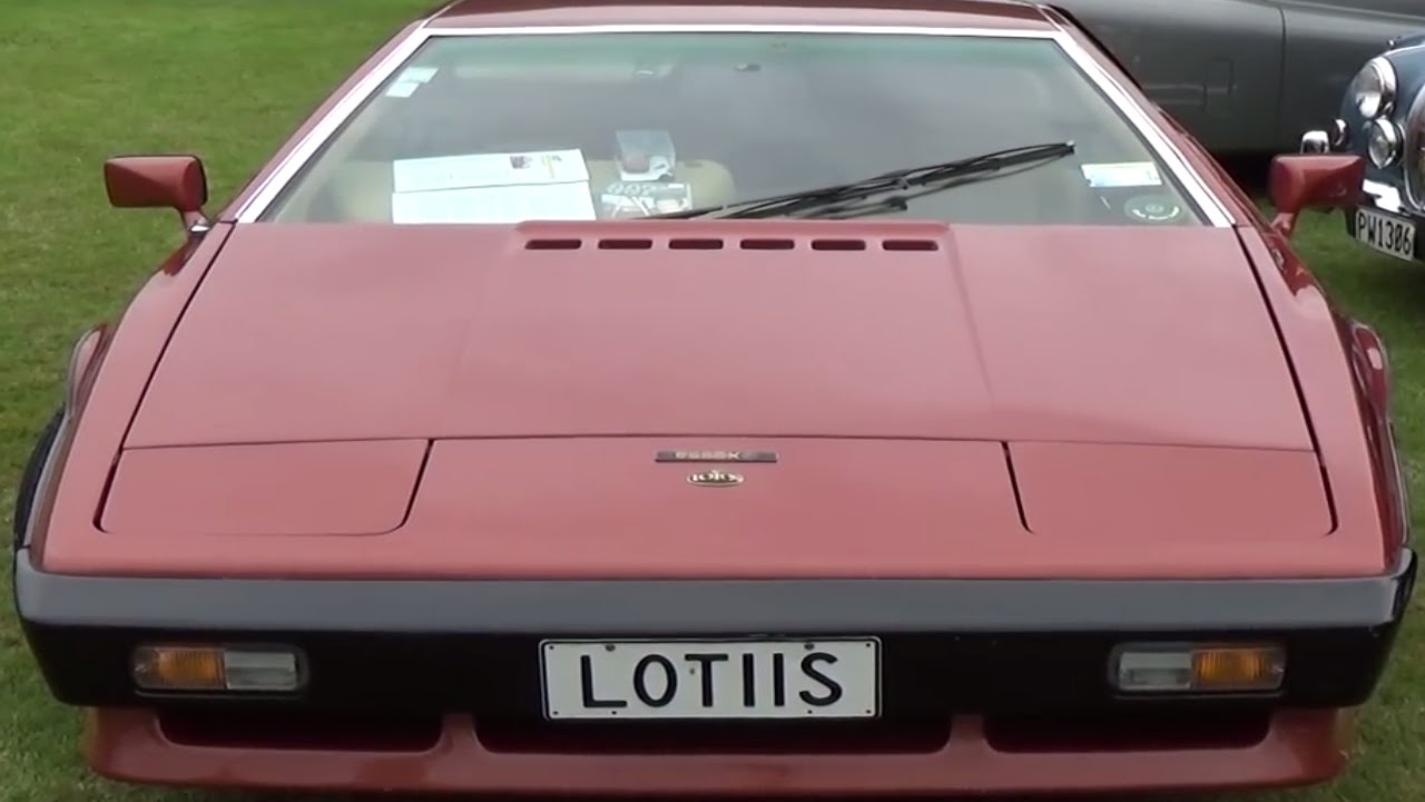 1981 LOTUS ESPRIT TURBO - YouTube
