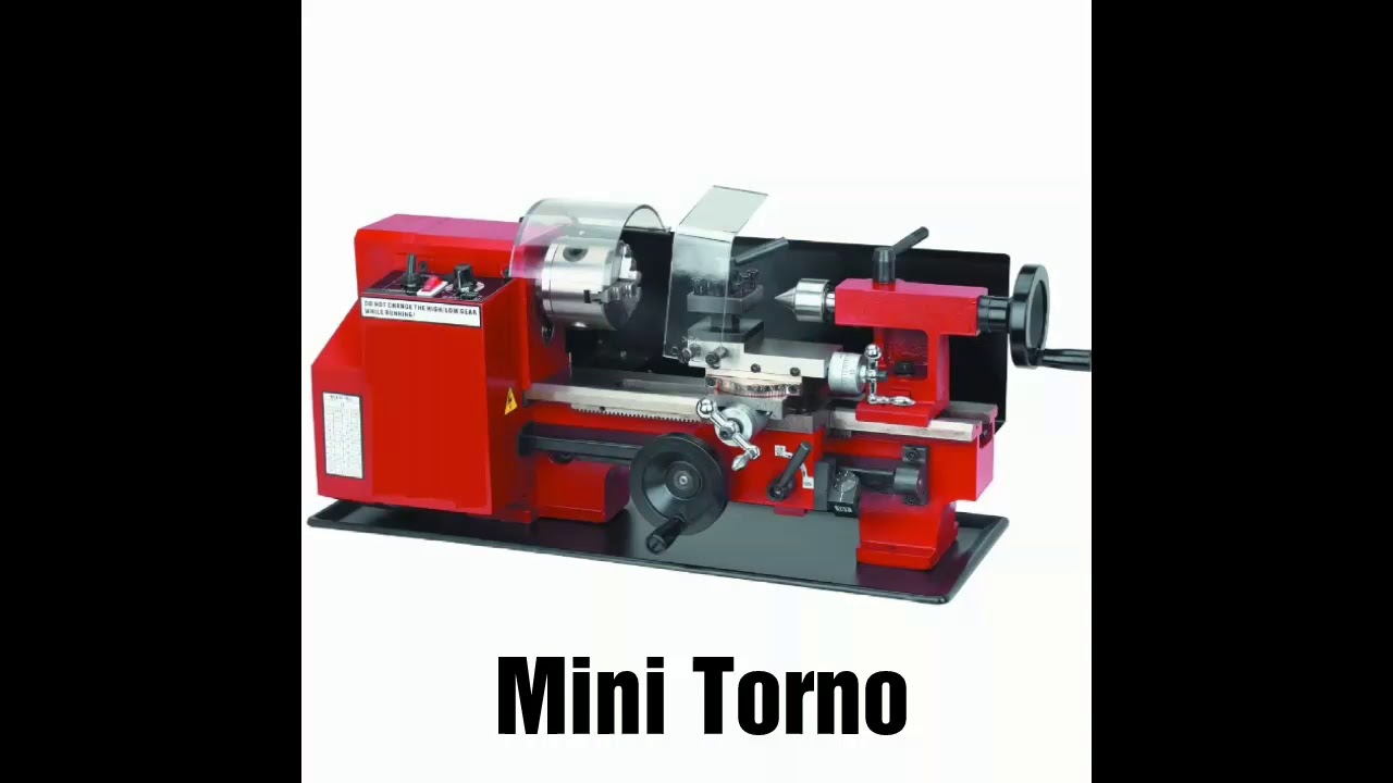 Mini Torno Metal Wesstools - YouTube