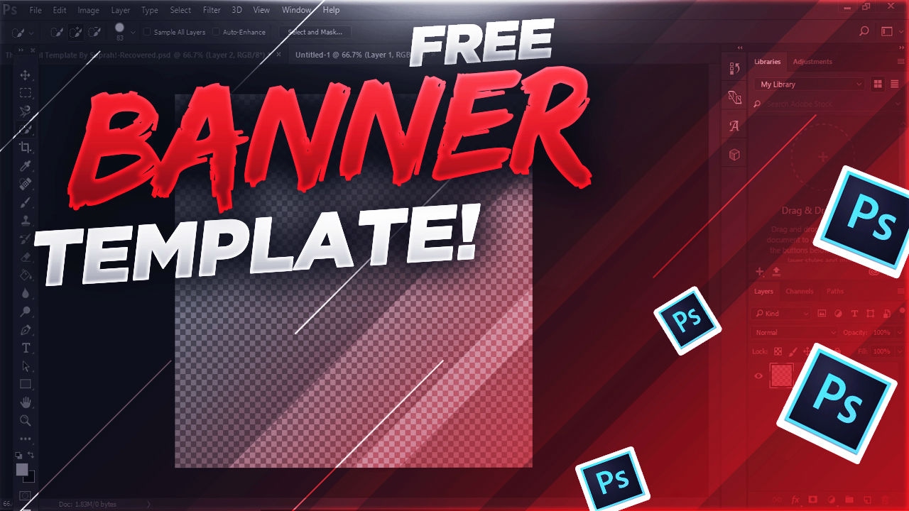 Free Banner Template | By. Drizzy Designs! - YouTube