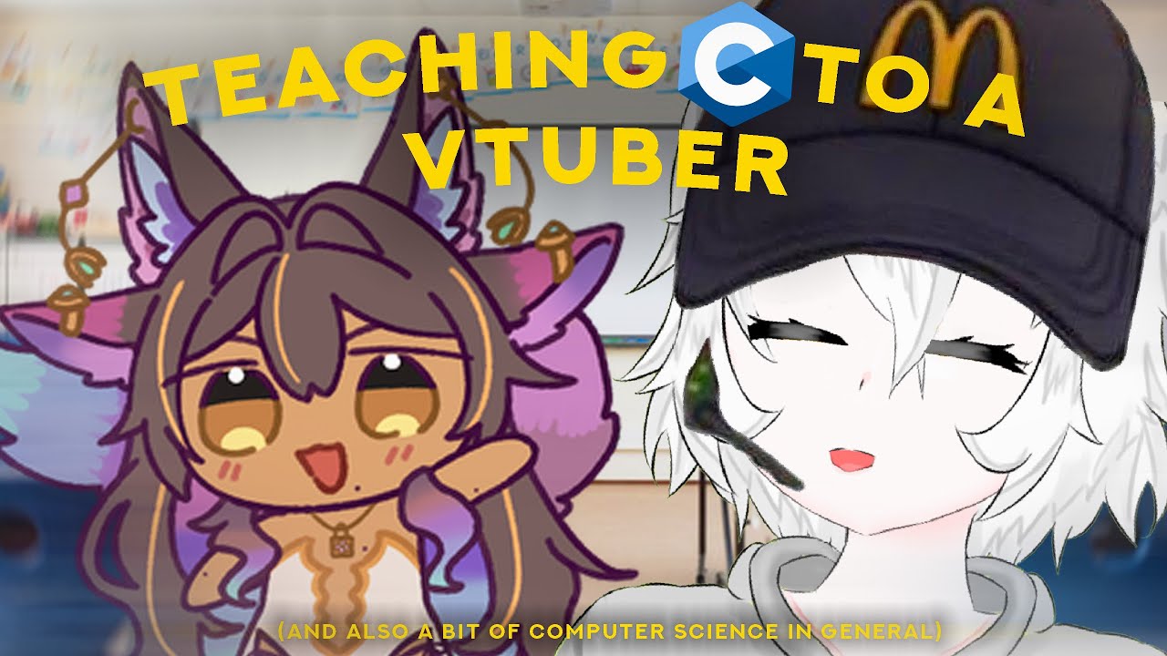 TEACHING C TO A VTUBER | STREAM COLLAB w/@Aceuwaa - YouTube