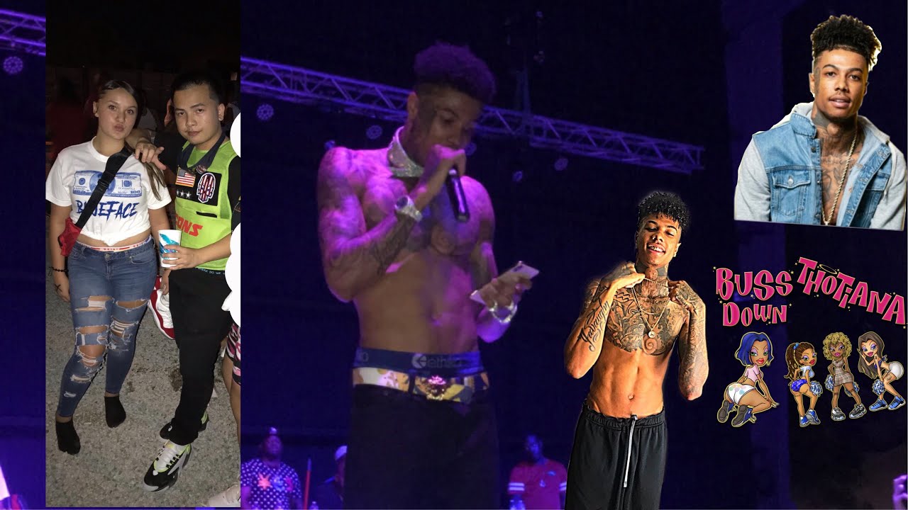 Blueface concert 😍💙 - YouTube