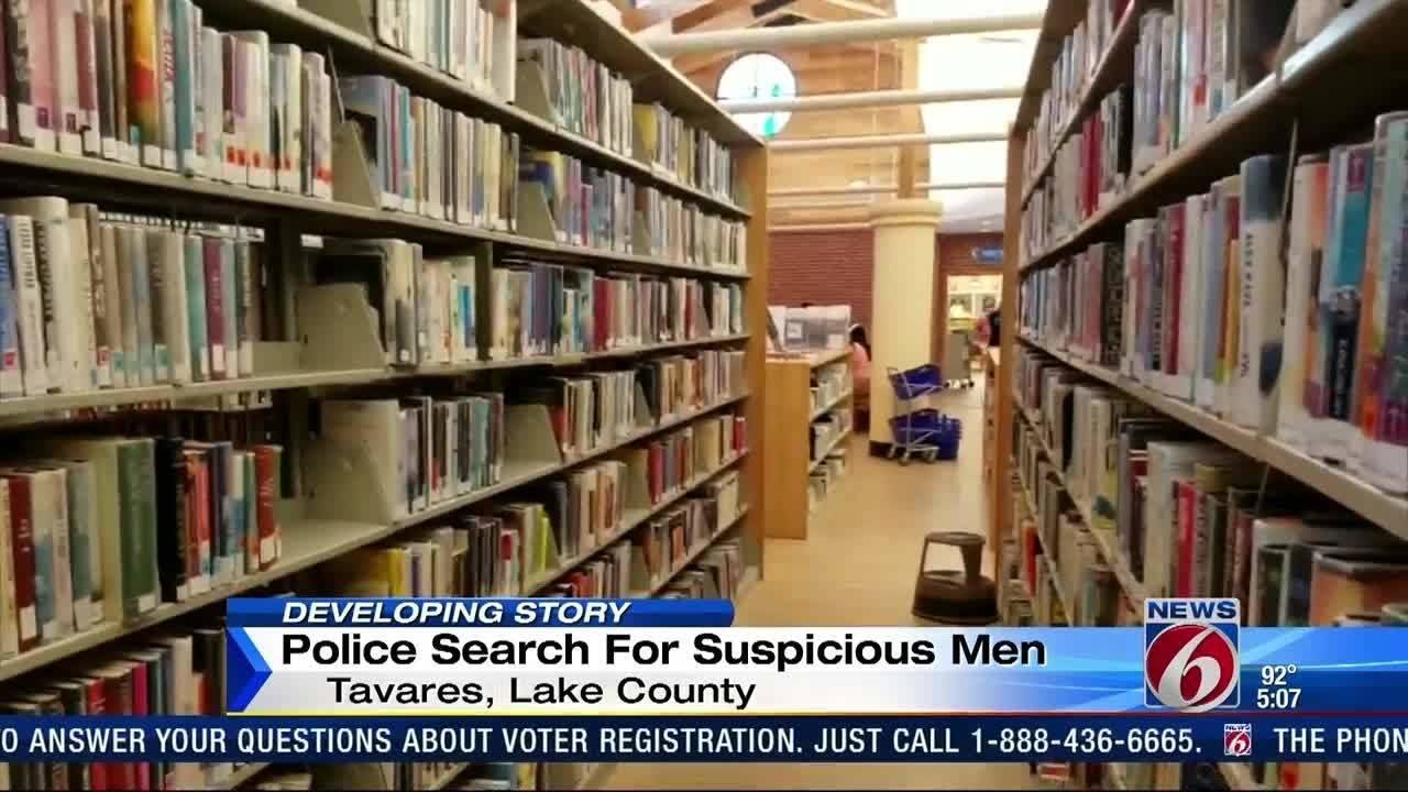 Police search for suspicious men - YouTube