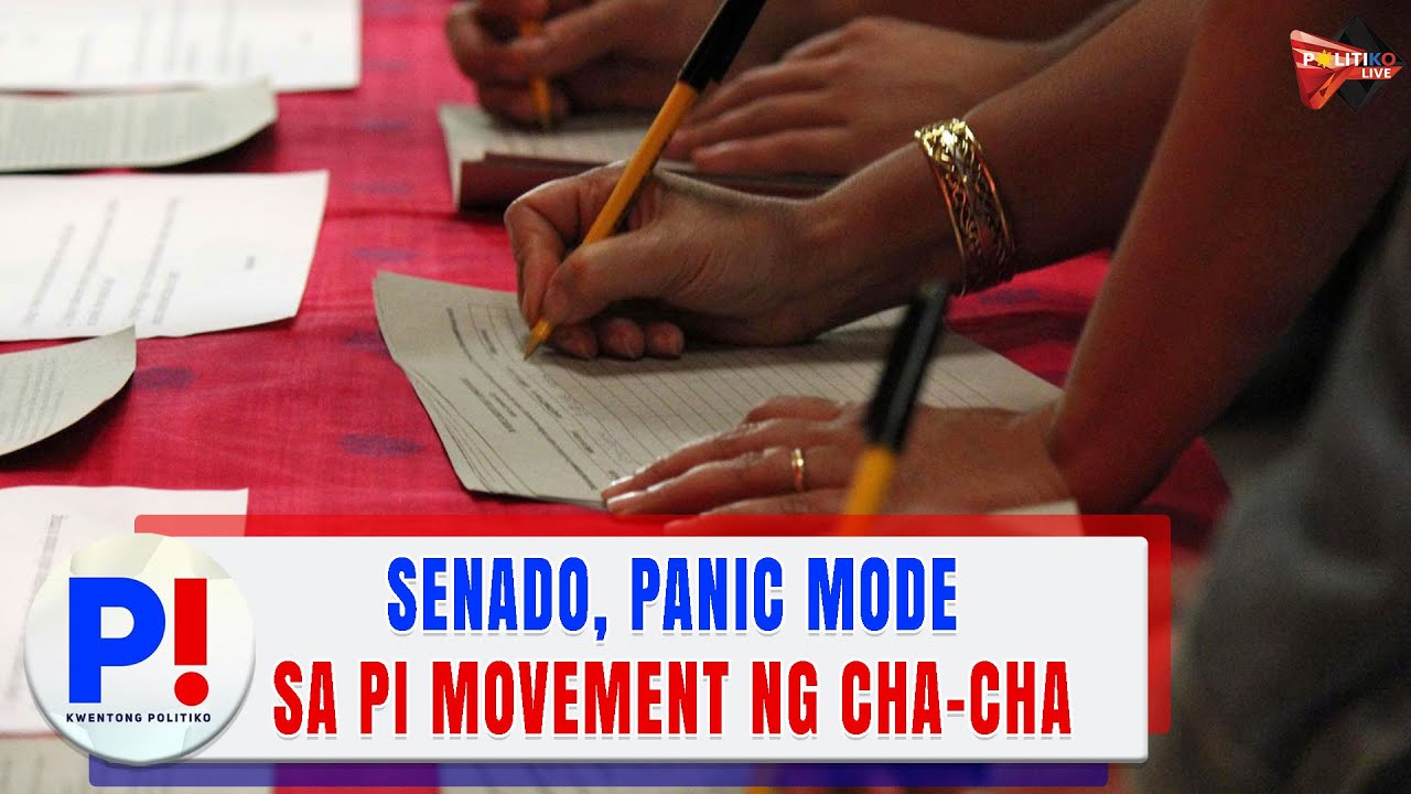Senado, panic mode sa PI movement ng cha-cha - YouTube