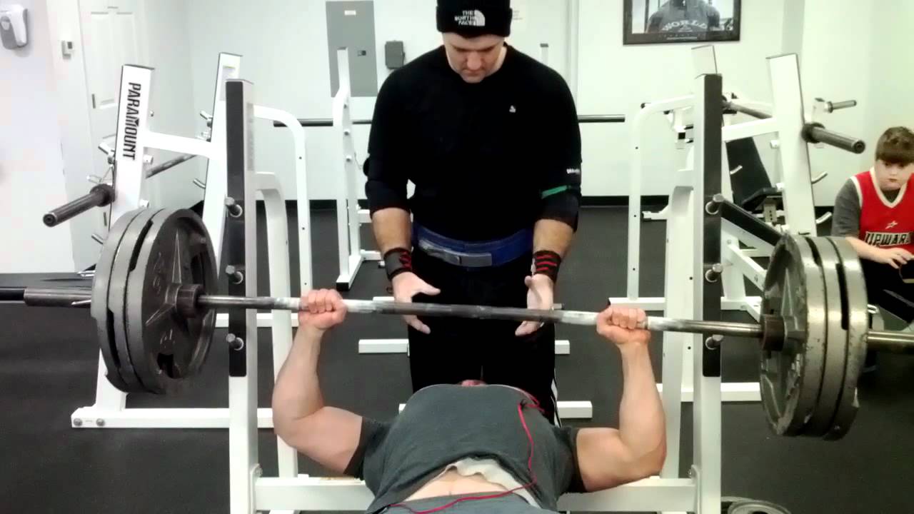 My 335 lbs bench press - YouTube