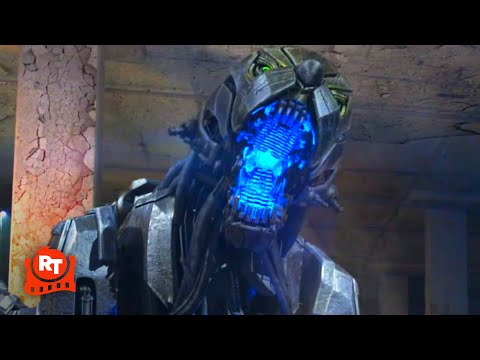 Transmorphers: Mech Beasts (2023) - Robot Panther Attack! Scene ...