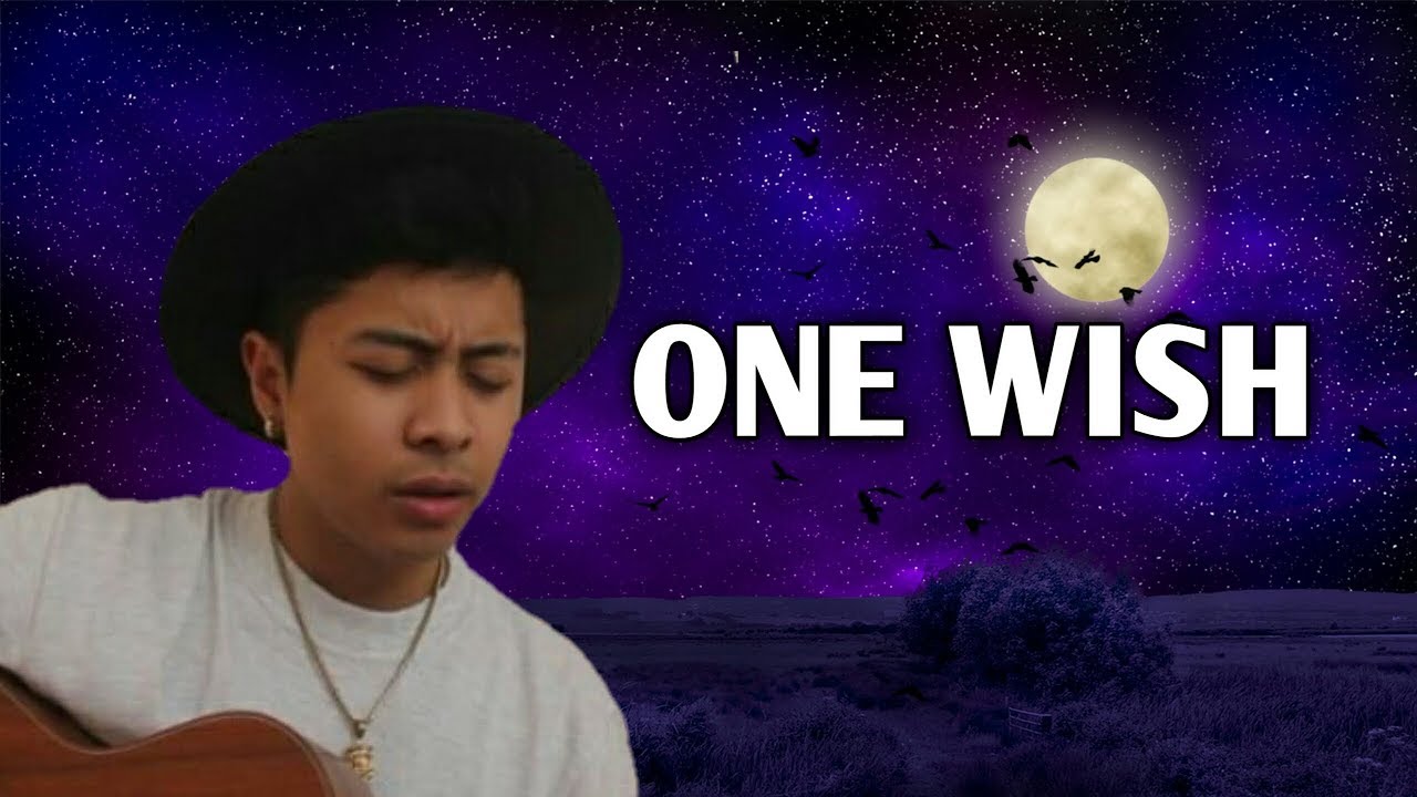 One Wish (Lyrics) - Cover by Justin Vasquez - YouTube