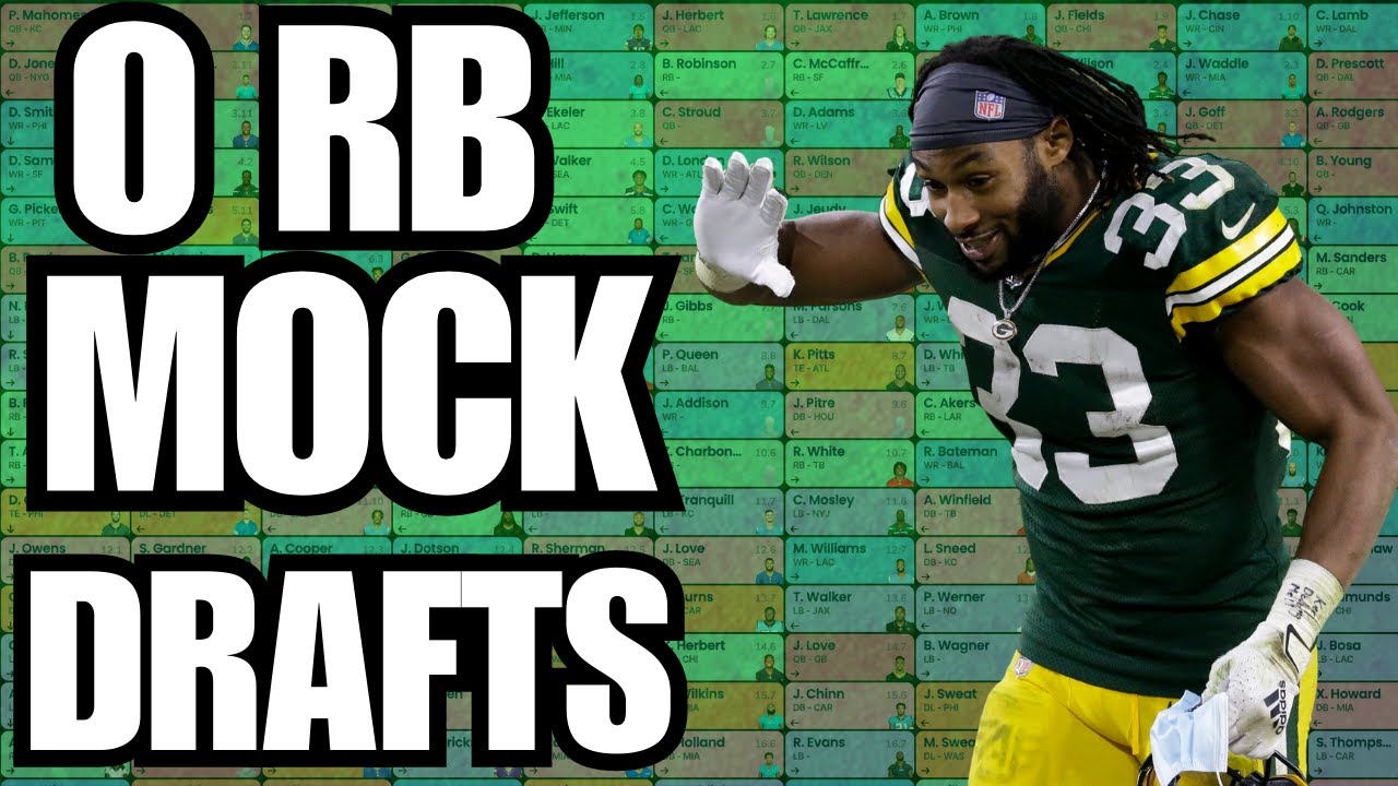 Grade This 0 RB Mock Draft - YouTube