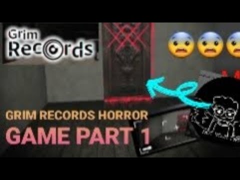 GRIM RECORDS DOOR ESCAPE HORROR GAME PART 1 - YouTube