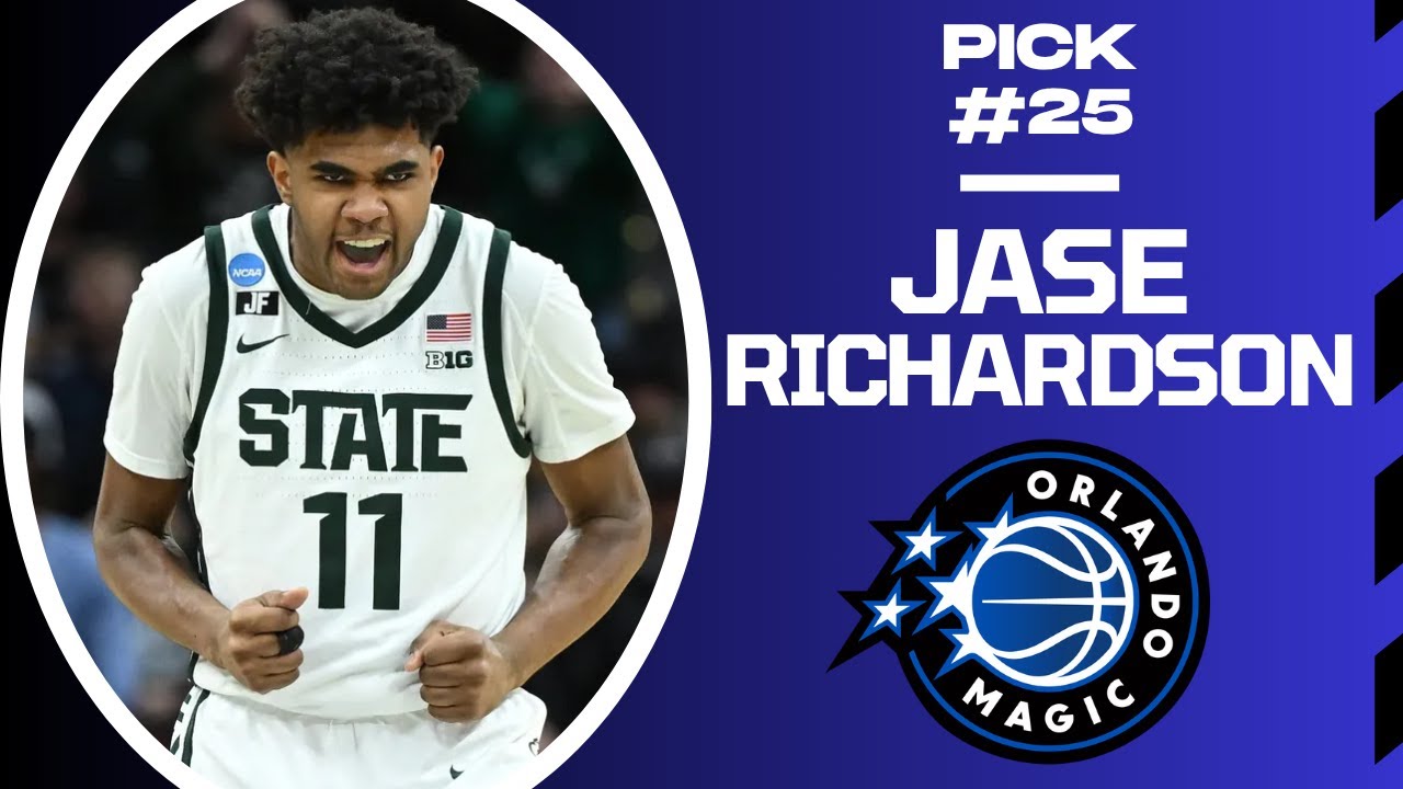 NBA Draft Reactions - Pick No. 25, The Orlando Magic Select Jase ...
