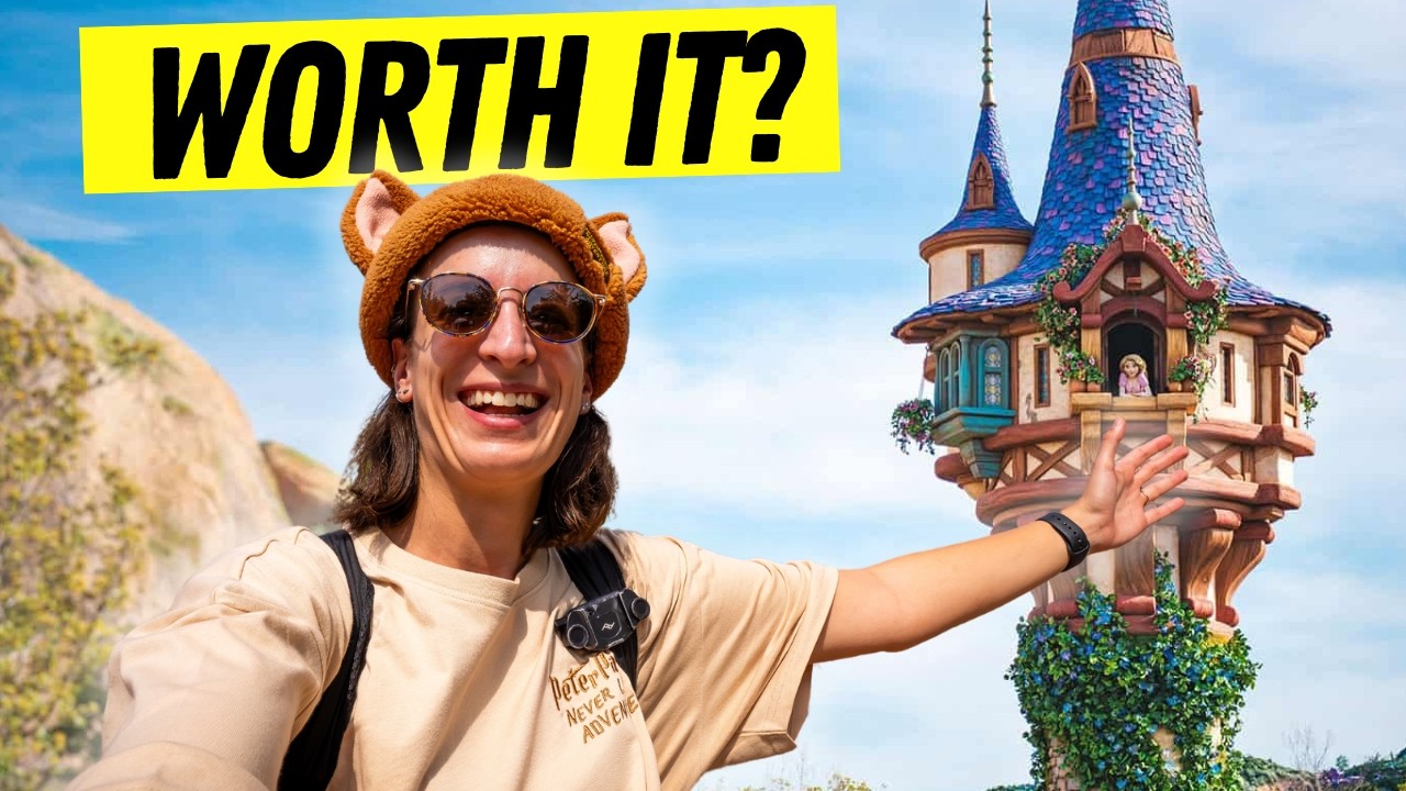 FIRST TIME at Tokyo DisneySea’s Fantasy Springs! Rides, Food, Merch ...