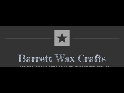 Vendor Spotlight: Barrett Wax Crafts - YouTube
