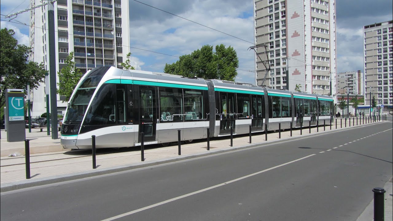Trams in Paris-Les Trams de Paris - YouTube