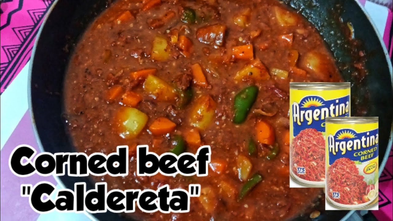 Corned beef "Caldereta" | Corned Beef recipe | KIMBERLY SNOW - YouTube