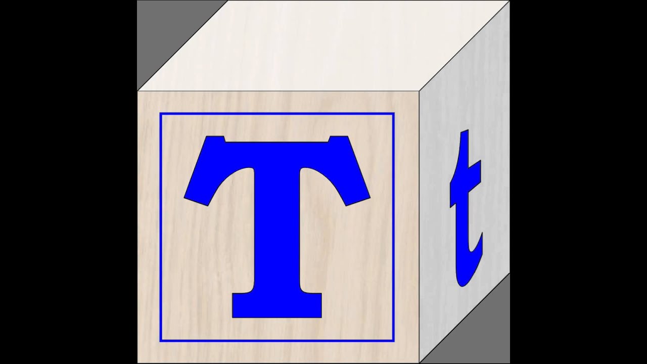 Letter T phonics song - YouTube