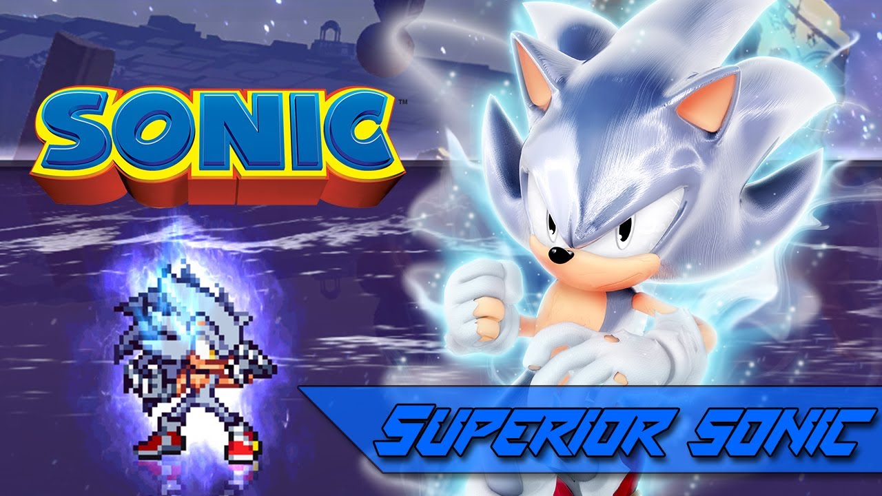 Mugen char Superior Sonic by Luan360 Gameplay PC - YouTube