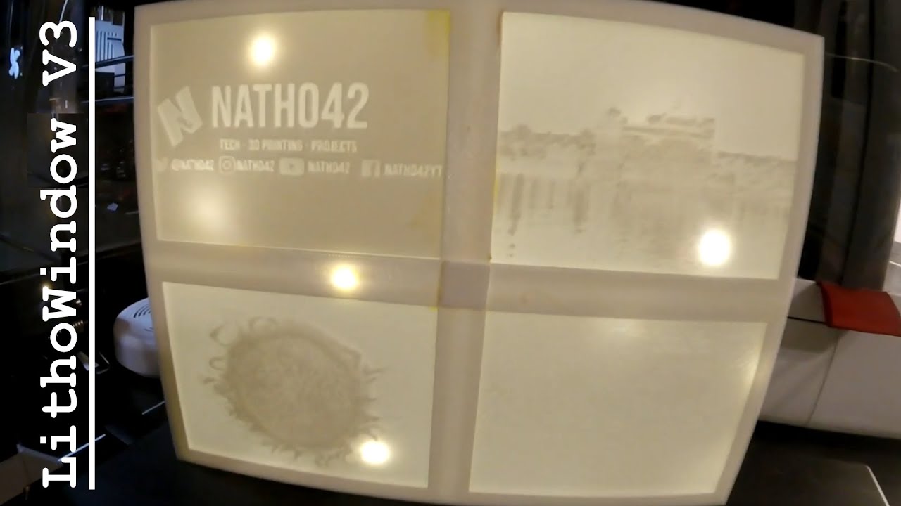 Lithowindow V3 - A 3D Printed Lithophane window - YouTube