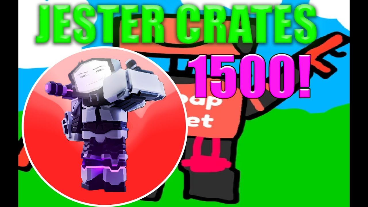 Открытия 1500 JESTER CRATE! Skibidi Toilet Tower Defense - YouTube