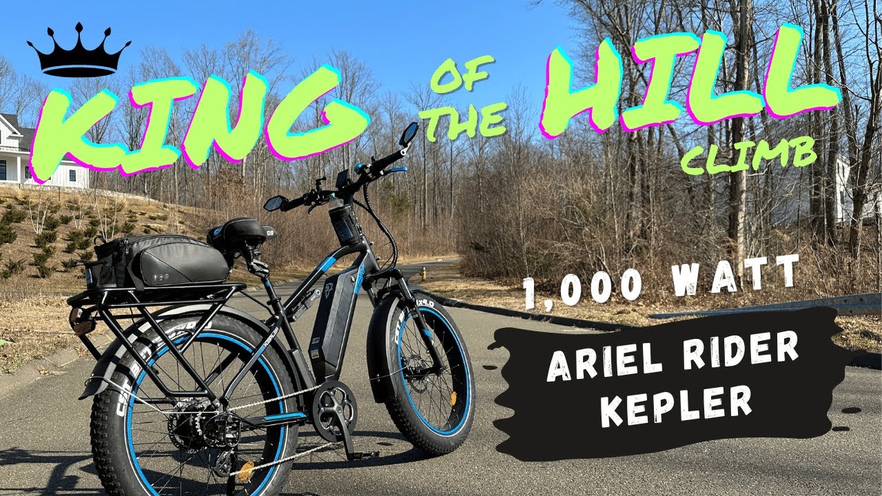 Ariel Rider Kepler: King of the Hill Climb Ebikes - YouTube