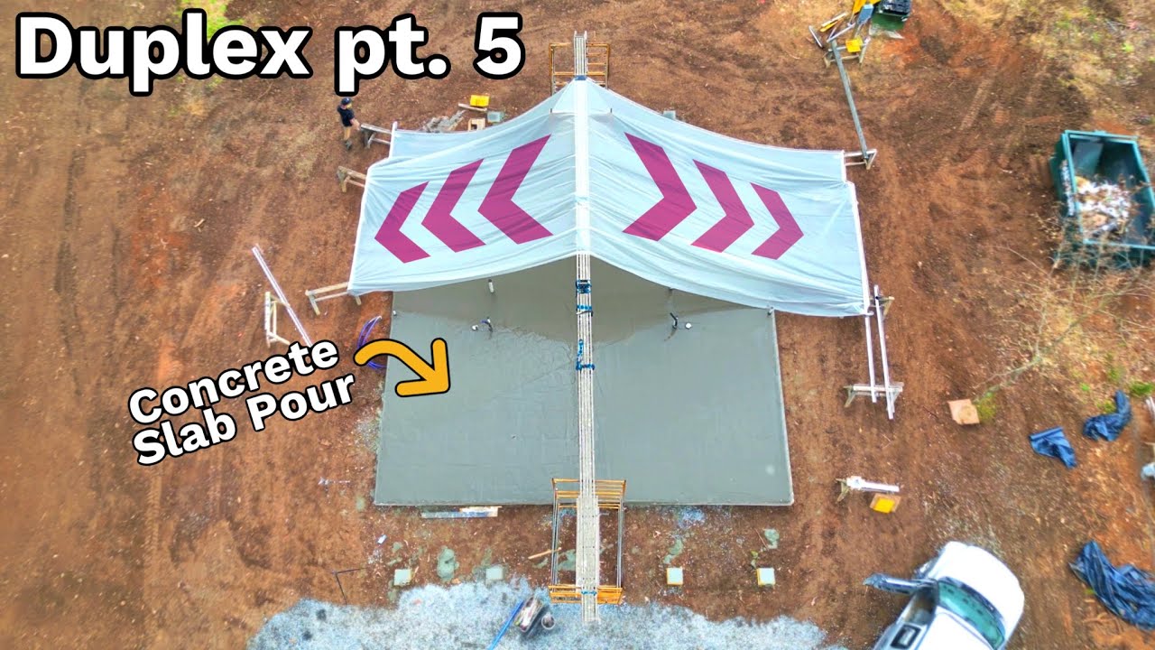 Construction of a Duplex, Part 5 - YouTube
